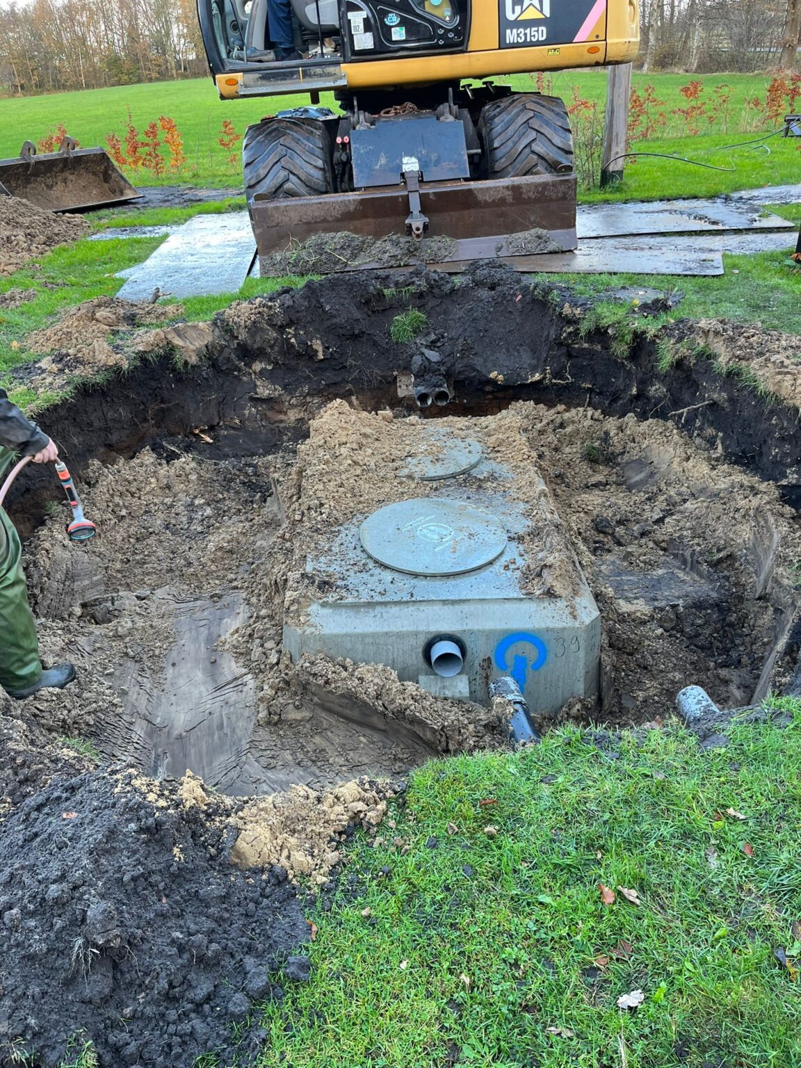 Type beton septic tanks - 3.000, 6.000 en 10.000 liter